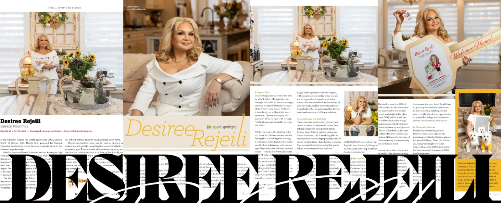 DESIREE REJEILI, Desiree Sells Homes